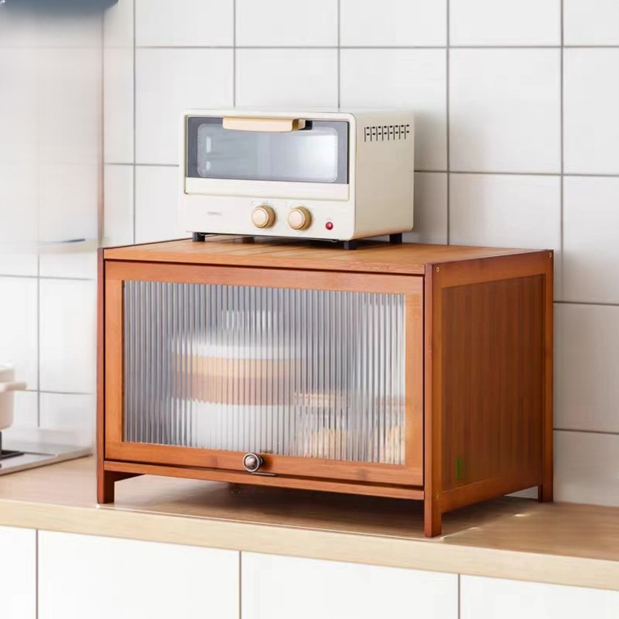 George Oliver [minimalist Multi-tier Display Bookcase]features A Solid ...